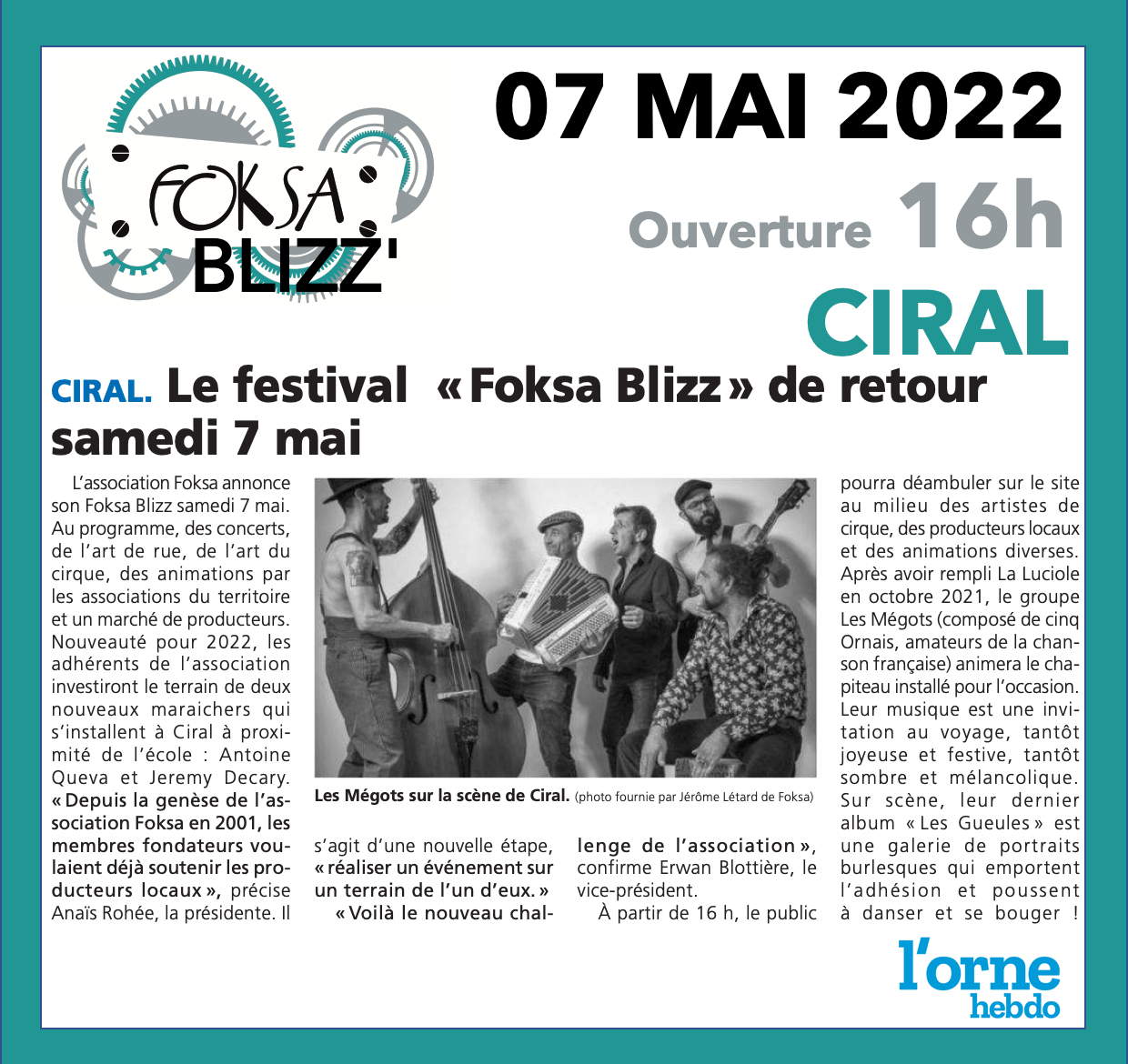 Accueil - Association FOKSA