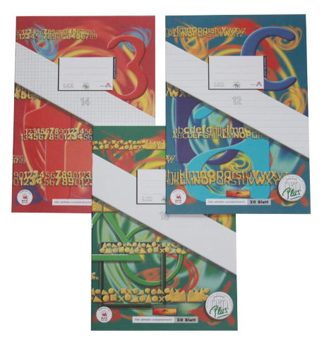 A4, A5, A6 Hefte - Die Klassiker - Schulhefte Aktion - Schulhefte und ...