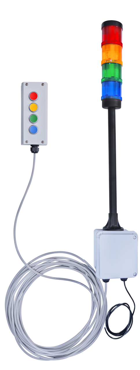 Andon con Botonera Separada - Andon, Tableros de Producción y OEE