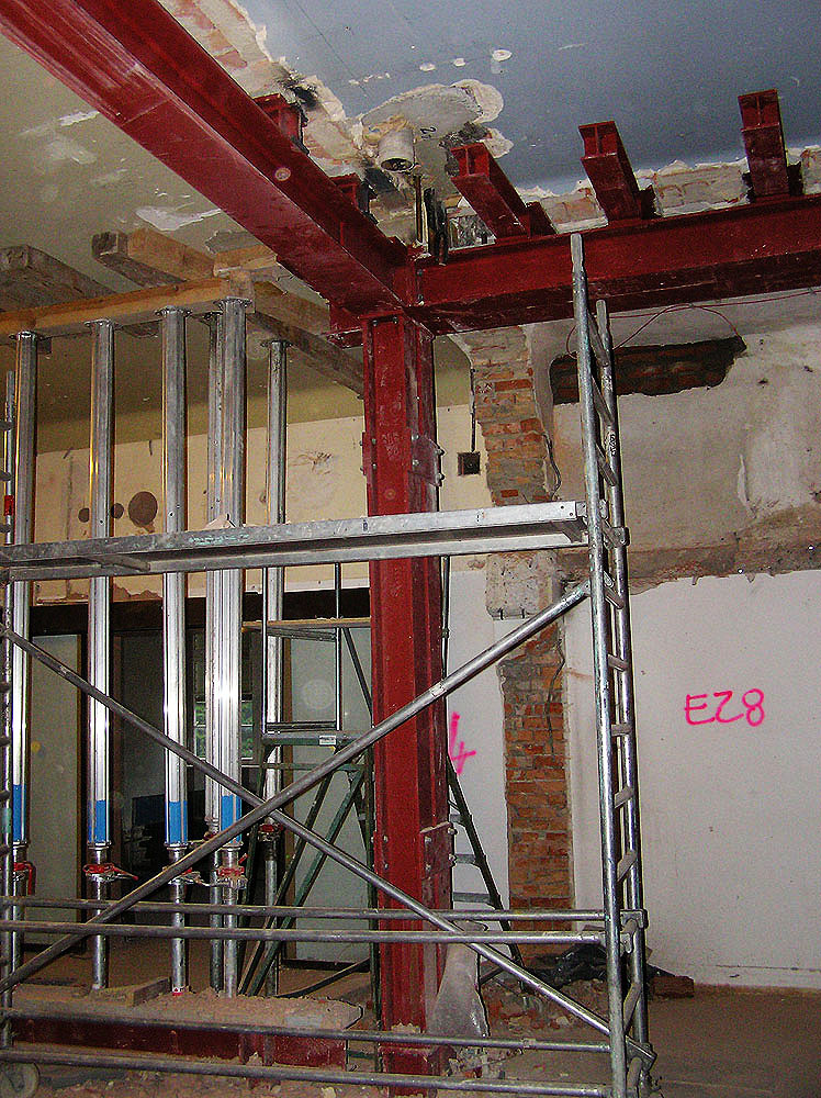 Absprießung / Aussteifung - Waldbauer Stahlbau - Böblingen Leonberg ...