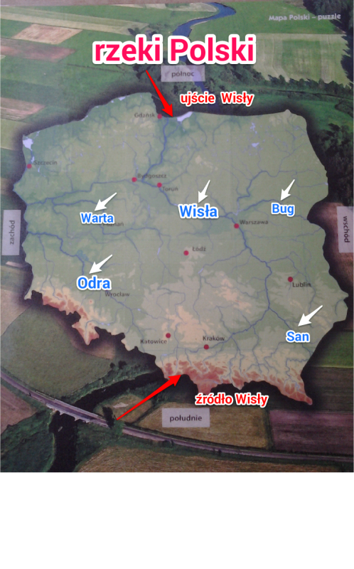 Najważniejsze rzeki Polski - Strona internetowa patyczakitableciaki!