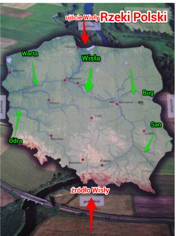 Najważniejsze rzeki Polski - Strona internetowa patyczakitableciaki!