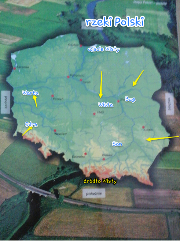 Najważniejsze rzeki Polski - Strona internetowa patyczakitableciaki!