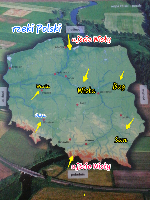 Najważniejsze rzeki Polski - Strona internetowa patyczakitableciaki!
