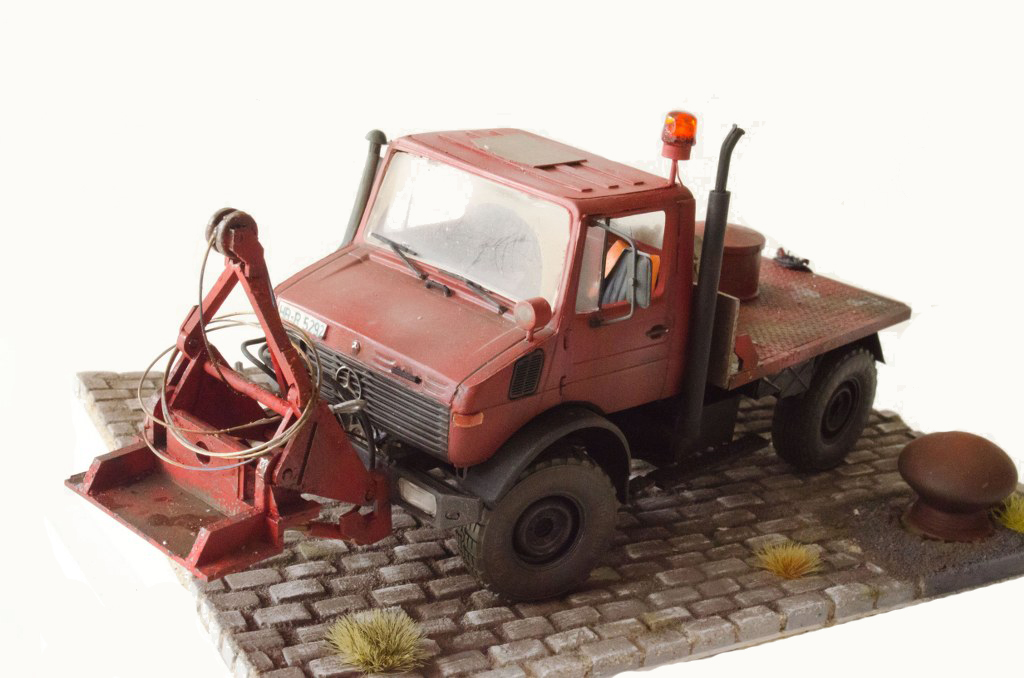 Unimog U1300L "FESTMA" - 1/35 scratch built on base of an old Revell ...