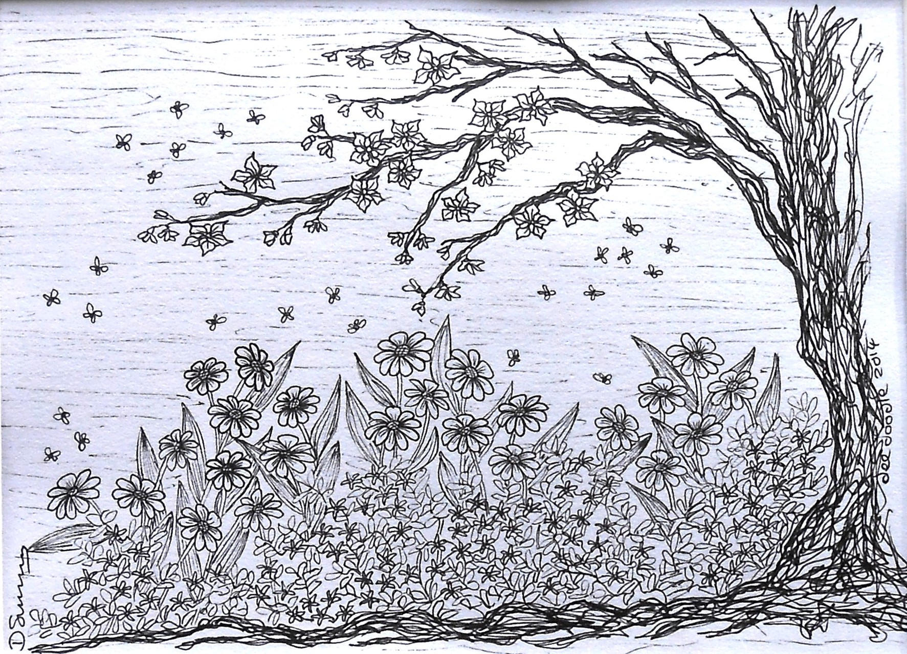 Pen & Ink Doodle Drawings - deesummers