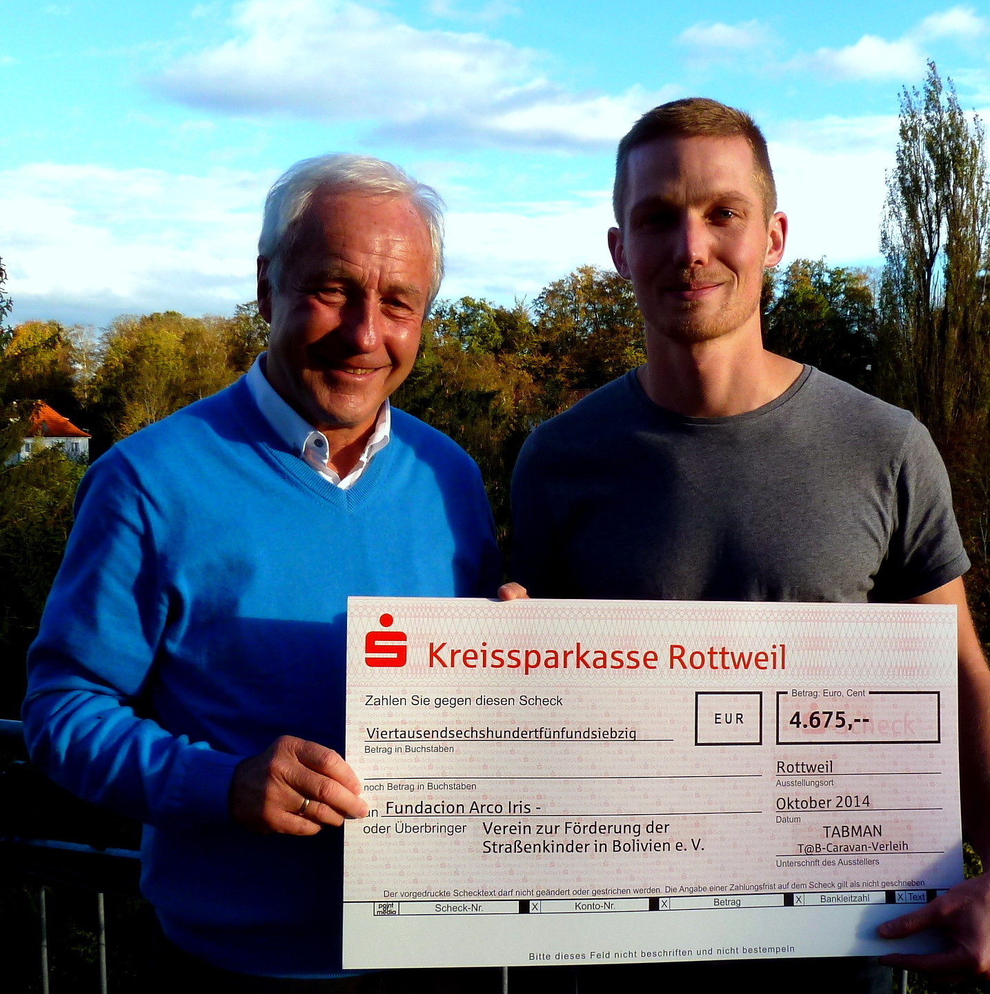 Spendenaktion 2014 - TABMAN®