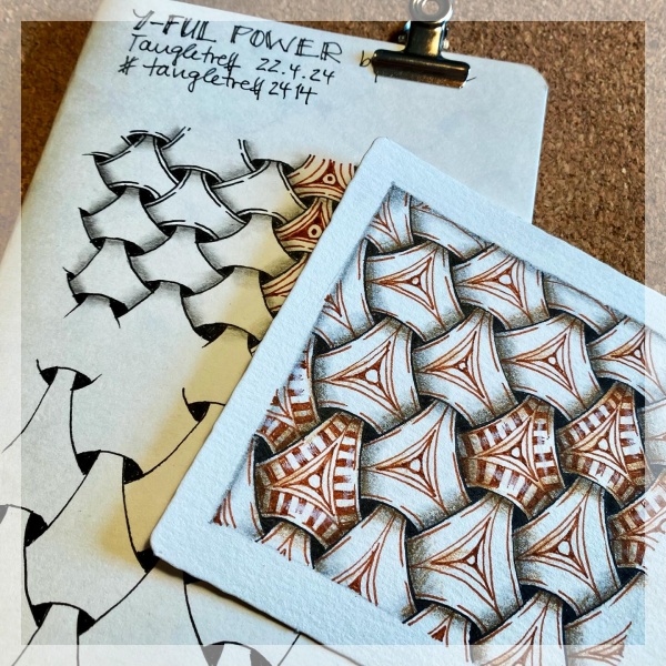 Tangle-Treff "Y-Ful-Power" - Tanglen im Norden / Zentangle mit Henike Bratz