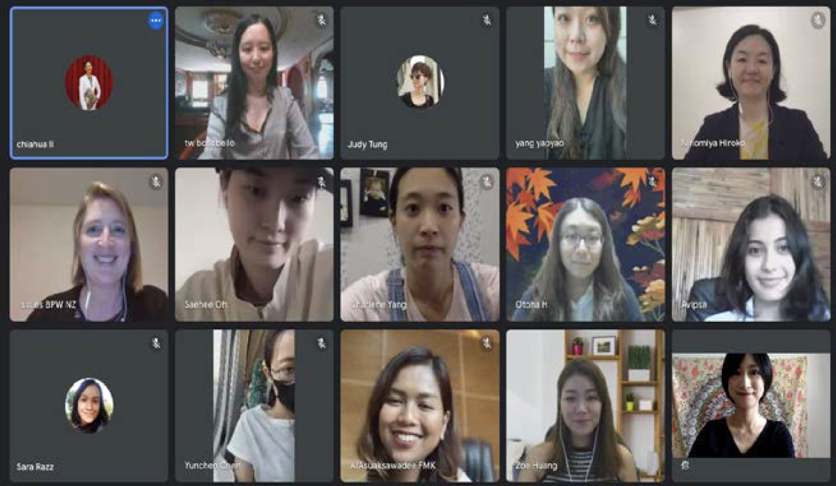 Report Young BPW Asia Pacific Region Representative Chihuahua Li ...