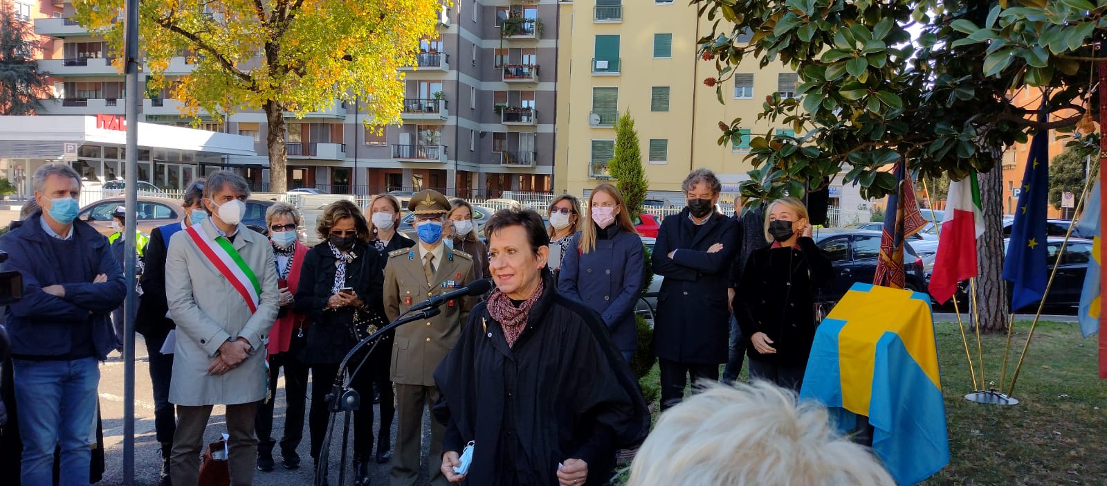 Memorial Plate for Livia Ricci, BPW International President 1993-1996 ...