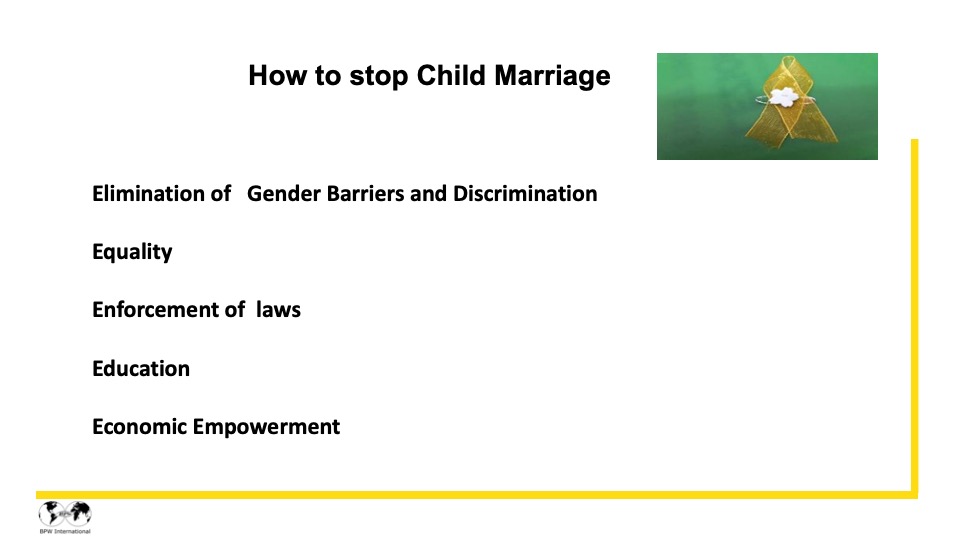 Task Force Child Marriage Prevention - Action Plan - Dr. Giuseppa ...