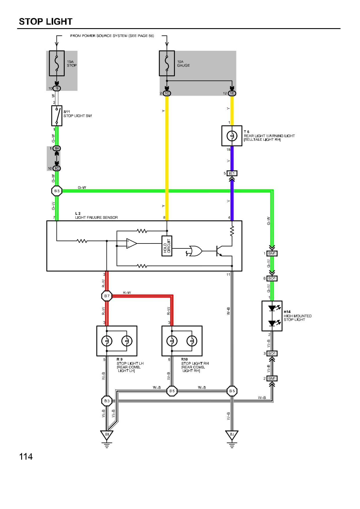 TOYOTA SUPRA Wiring Diagrams - Car Electrical Wiring Diagram