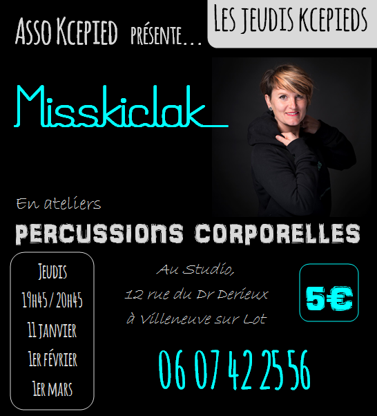 2025 / 2026 - misskiclak claquettes et danse en lot et garonne