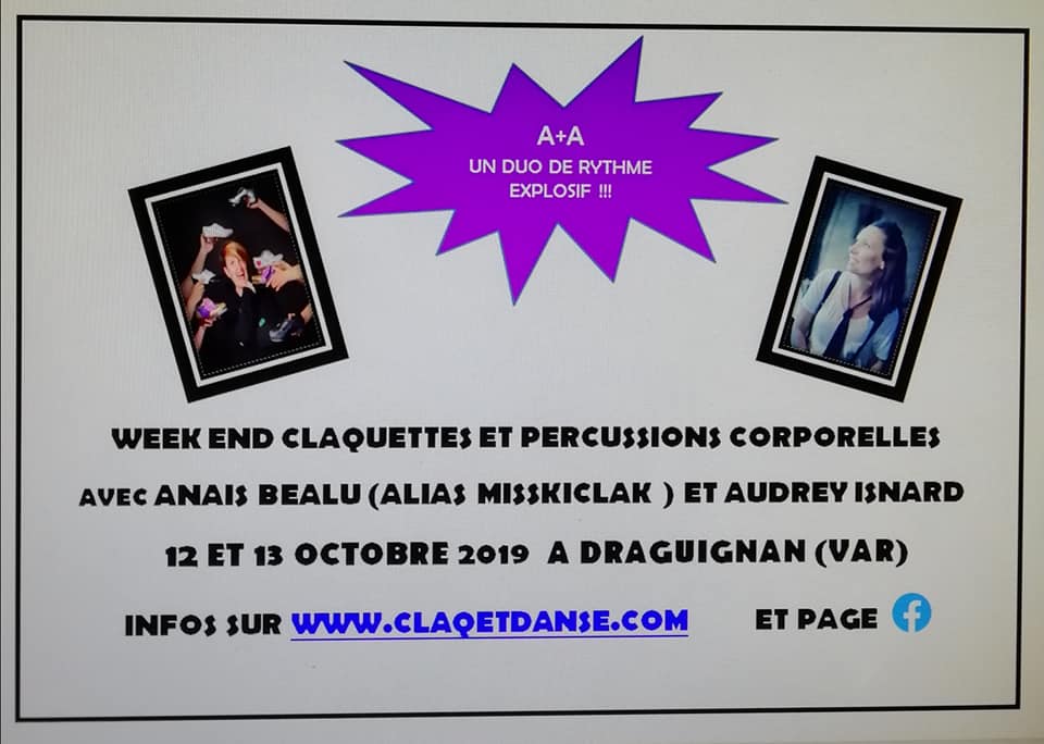 2025 / 2026 - misskiclak claquettes et danse en lot et garonne