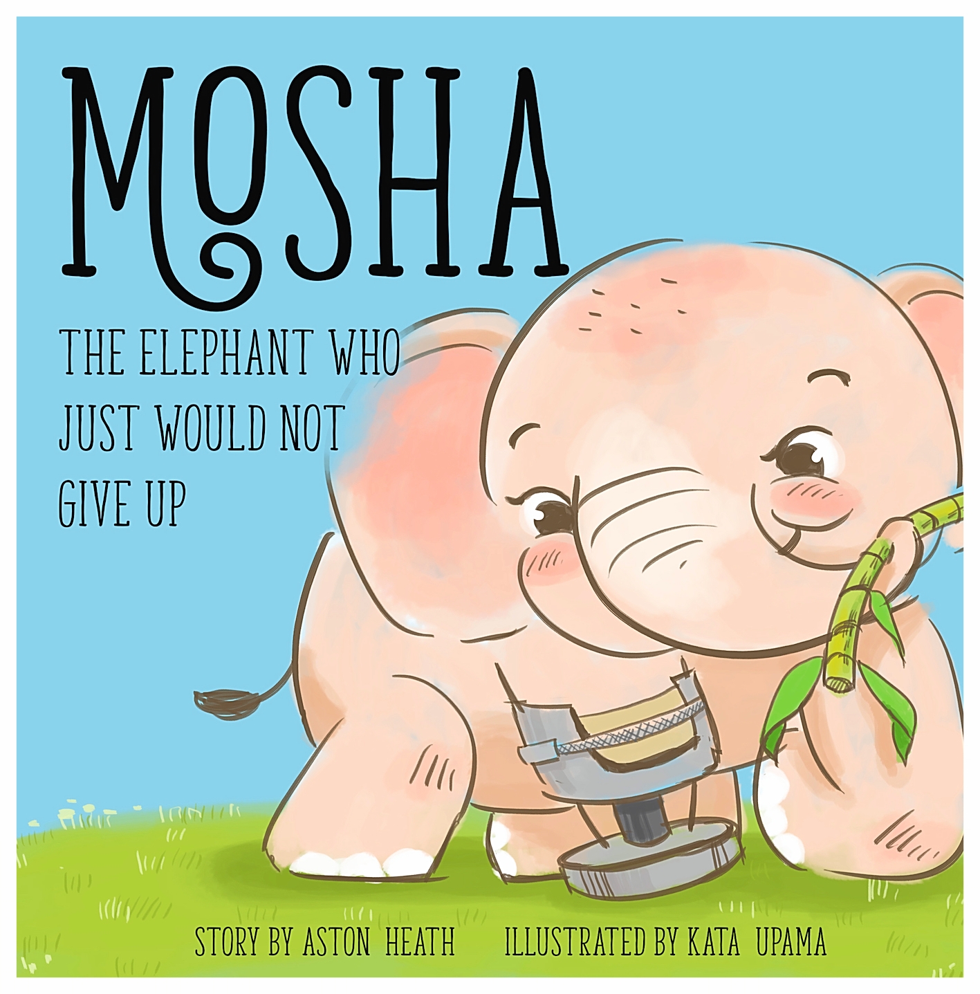 Mosha, the amputee elephant by Aston Heath - theactiveamputee