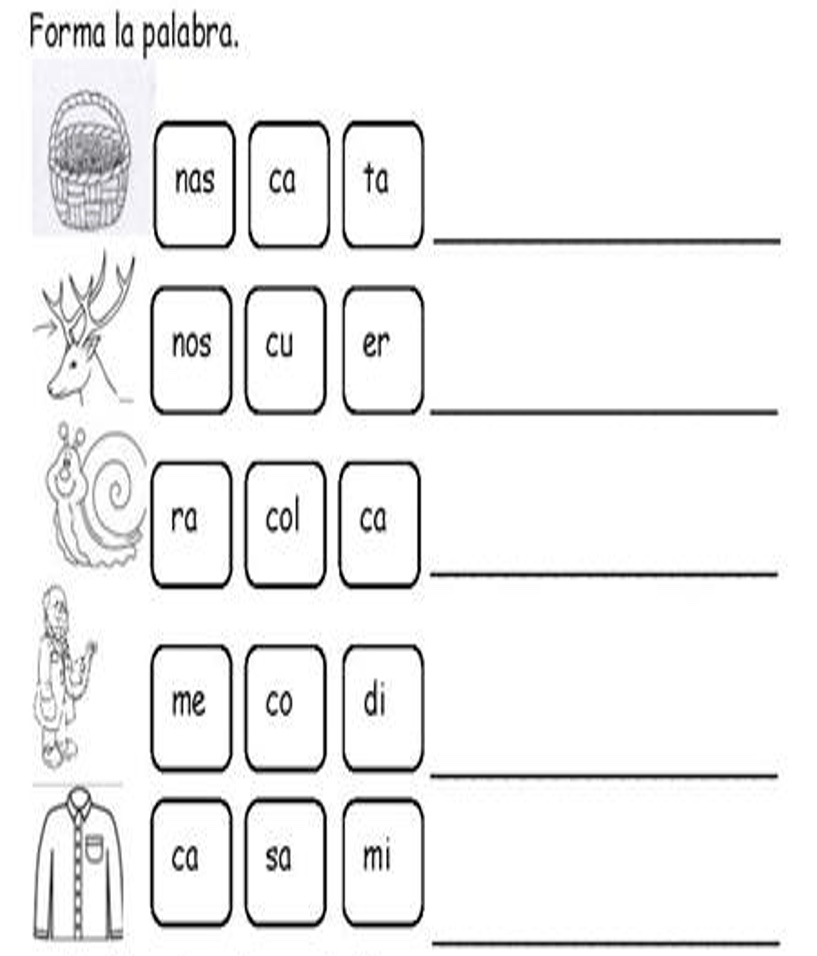 Sílabas Ca Co Cu - Página web de ajedrezuncuentofantastico