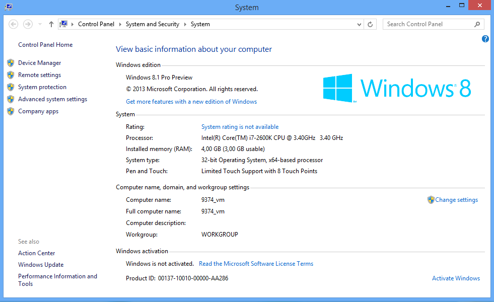 Windows 8.1 Milestone (Build 9374) - Alle Infos über Windows 10