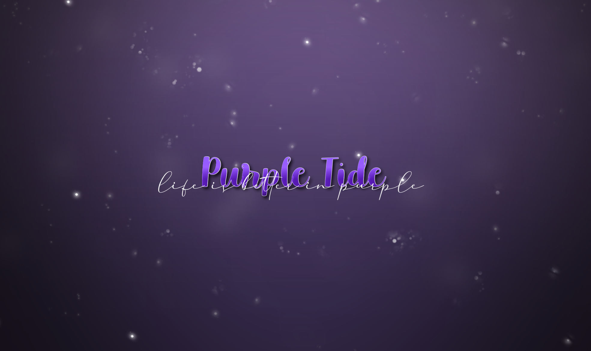 Aufnahmekriterien: - purple-tides Webseite!