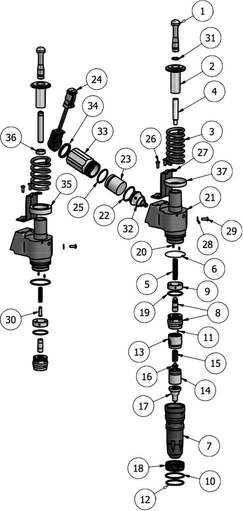CUMMINS CELECT INJECTOR - TITAN DIESEL FUEL INJECTION PRODUCTS