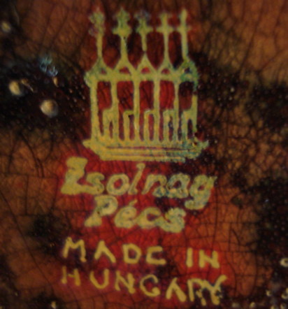 Zsolnay Factory Marks And Artists Signatures - elitedesigns jimdo page!