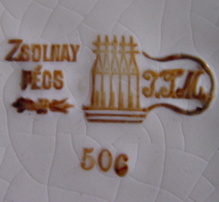 Zsolnay Factory Marks And Artists Signatures - elitedesigns jimdo page!
