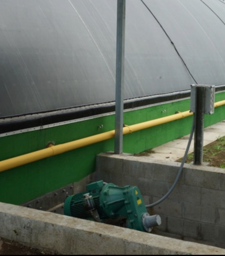 Agitators - Covered lagoon digester - German technology