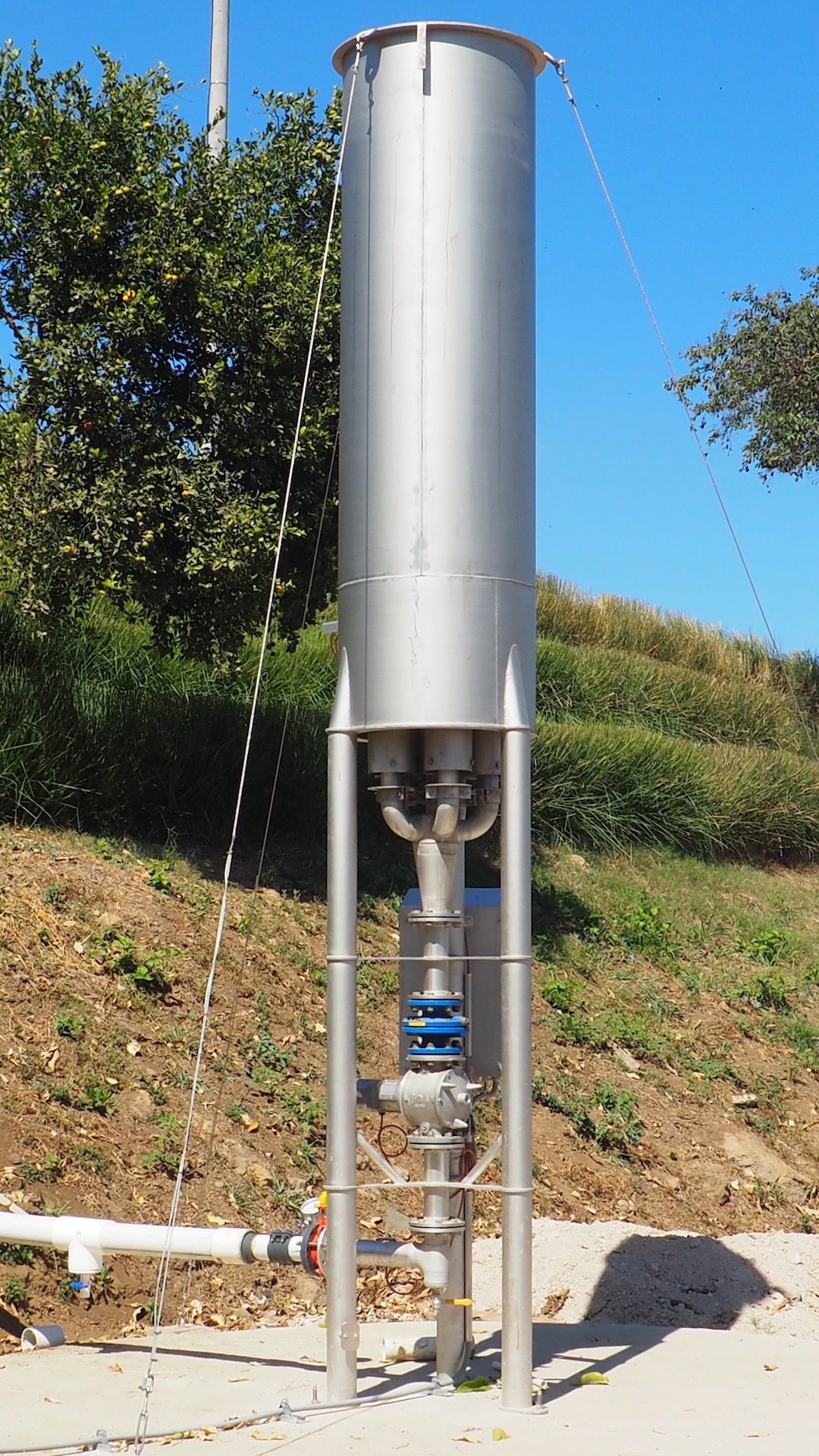 Flares - Covered lagoon digester - German technology