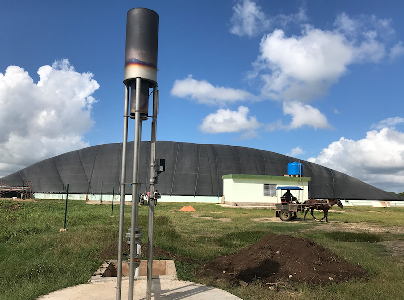 Flares - Covered lagoon digester - German technology