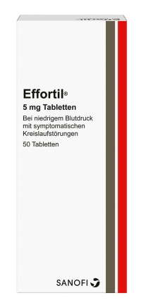 Effortil ® Tabletten 5 mg - Pallas Apotheke