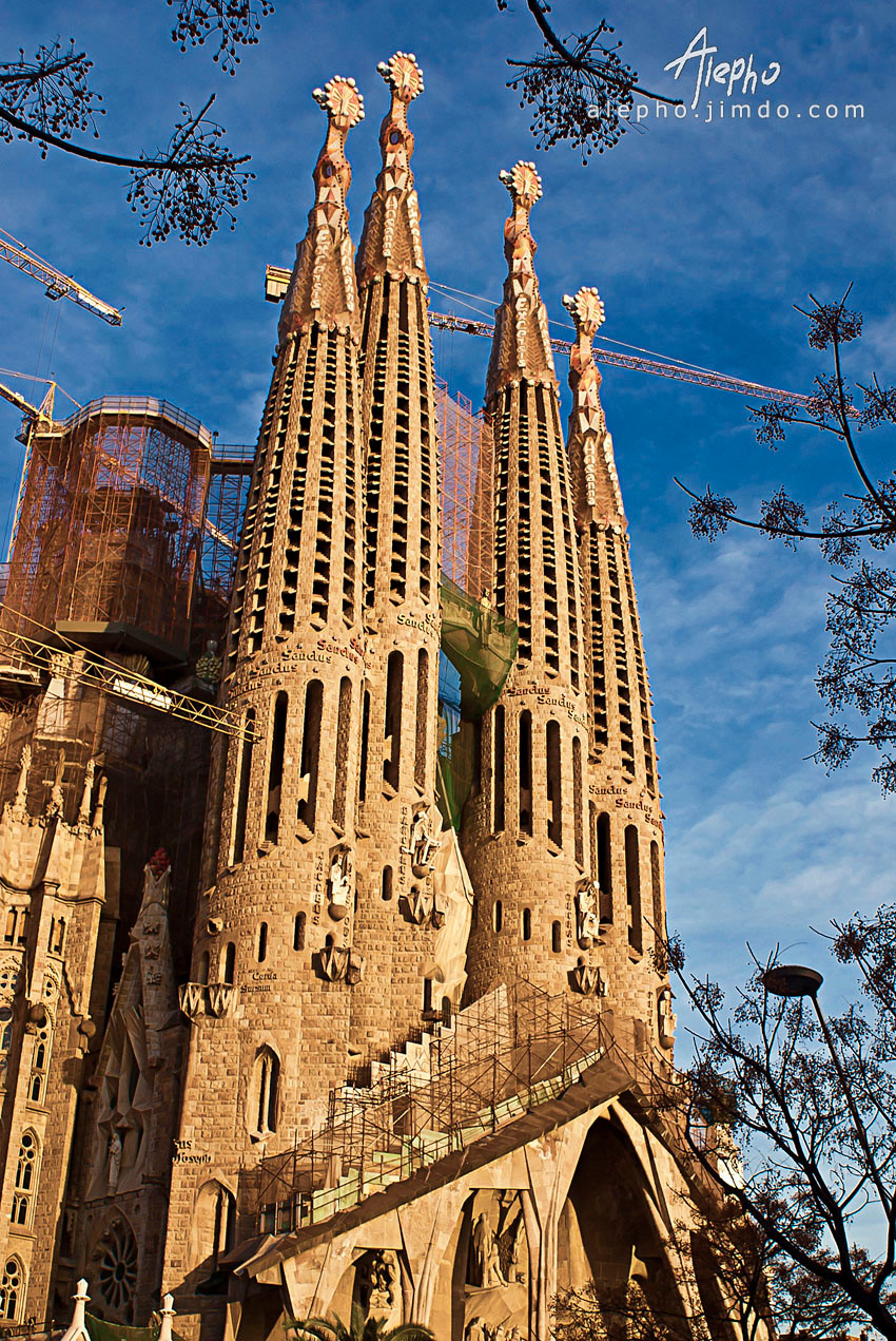 La Sagrada Familia de Antoni Gaudi - Alepho - Fotografía profesional