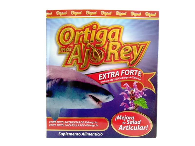 Ortiga más Ajo Rey Extra Forte - Pronapresa