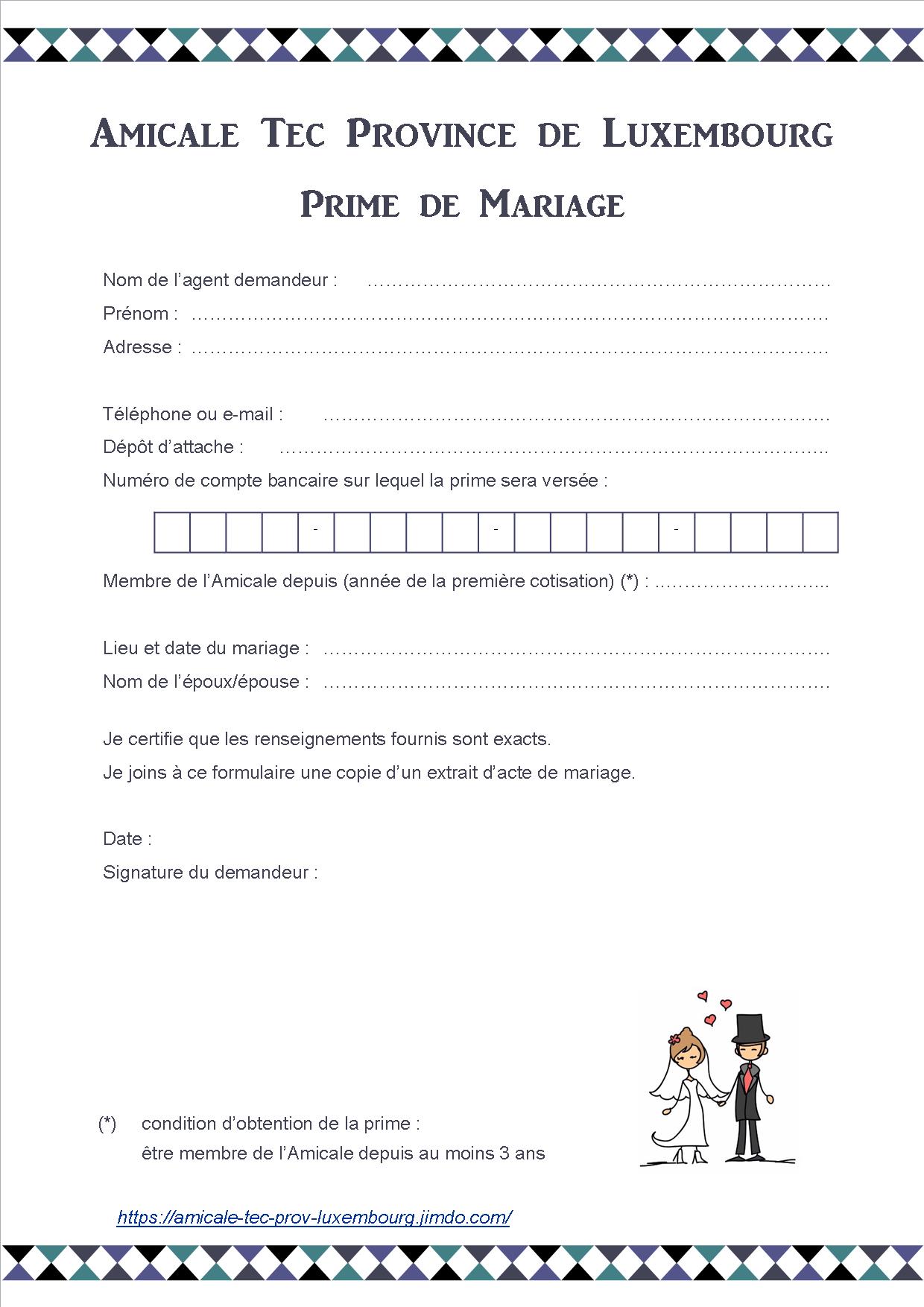Formulaires à télécharger pour les demandes de primes - Site de amicale ...