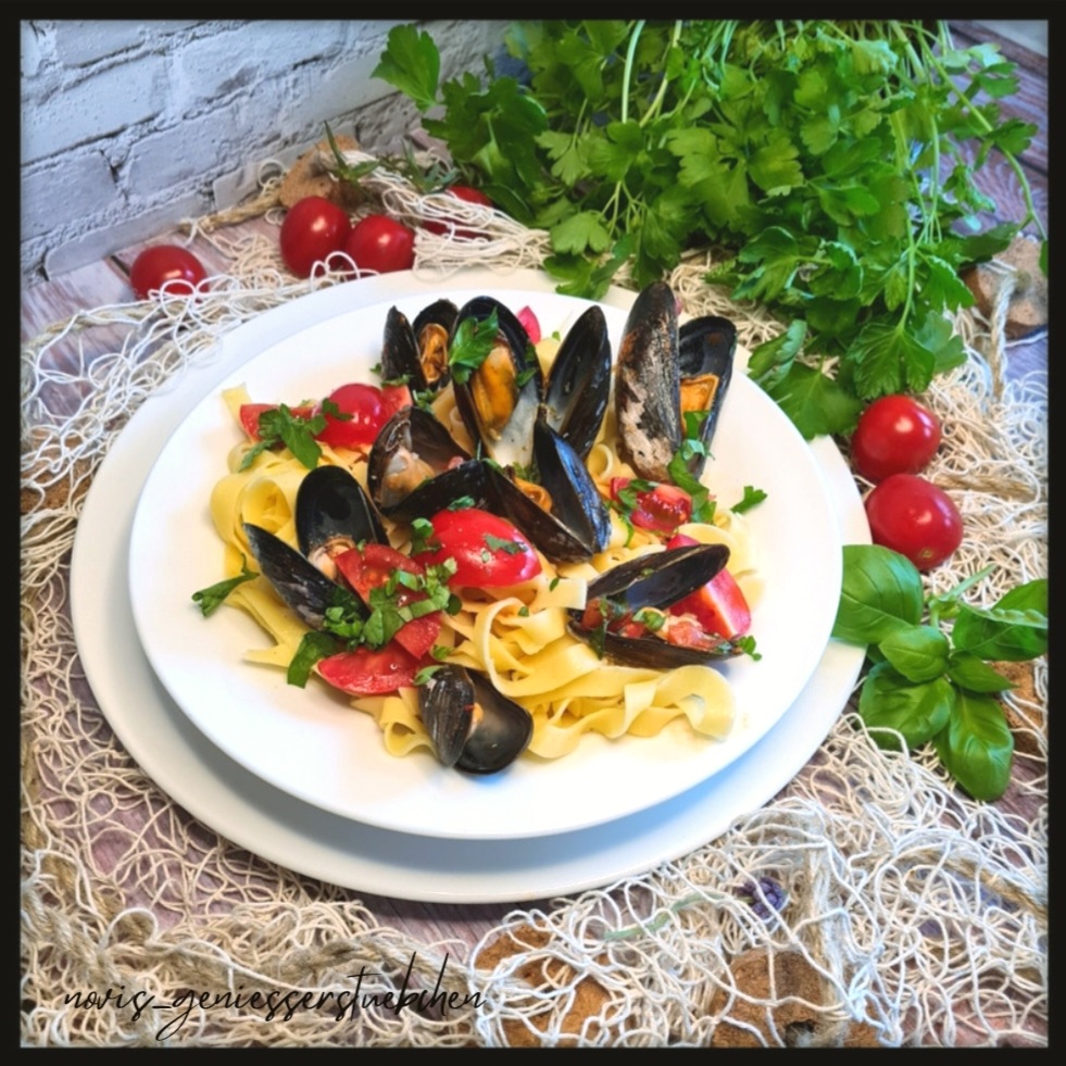 Schnelle Muschel-Pasta - novis-geniesserstuebchens Webseite!