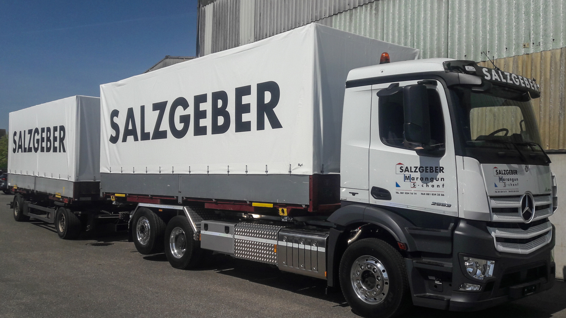 Mercedes Antos 2553 - Salzgeber Holzbau S-chanf