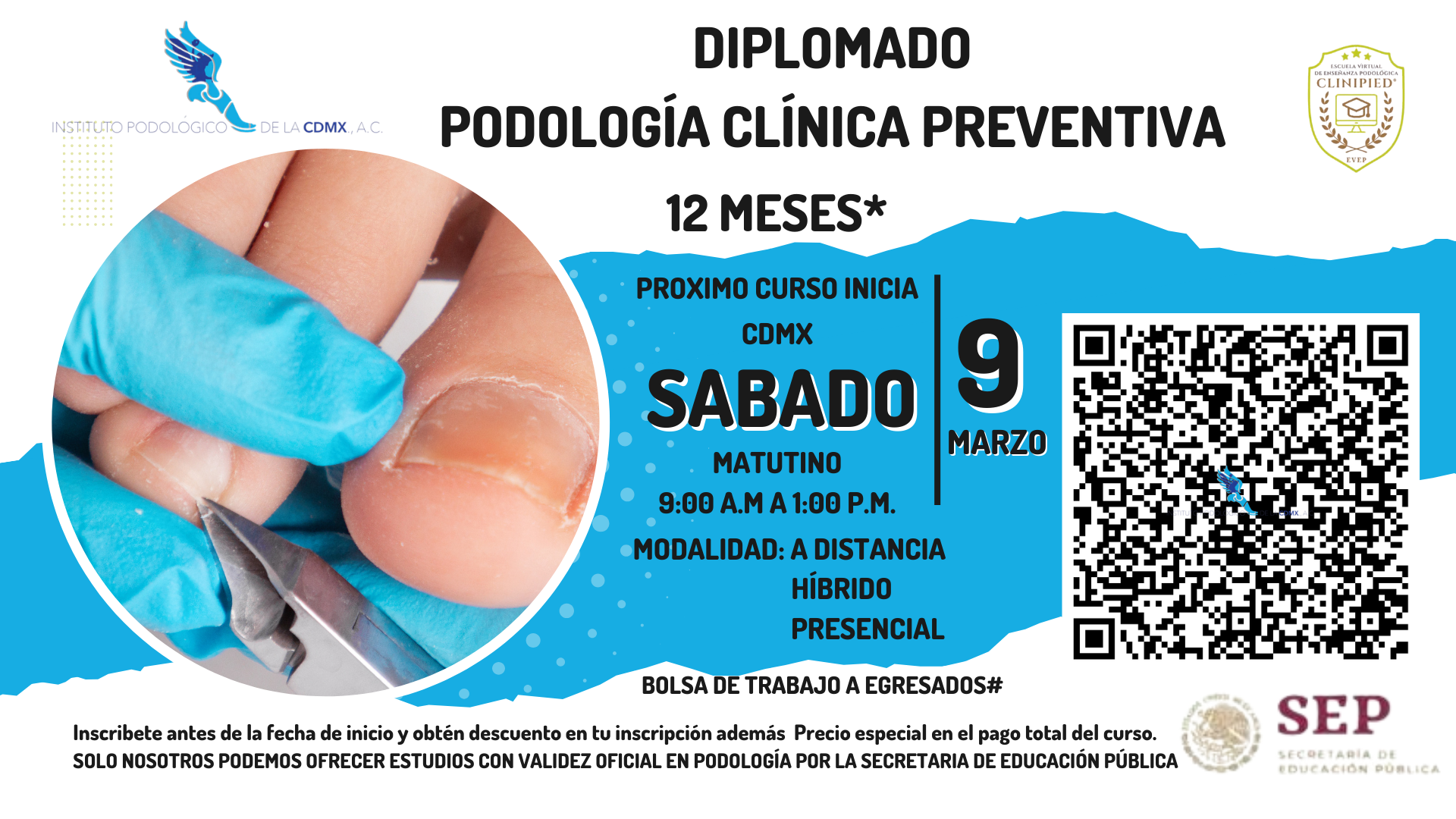 DIPLOMADO EN PODOLOGíA CLíNICA PREVENTIVA - Enseñanza e Innovación en ...