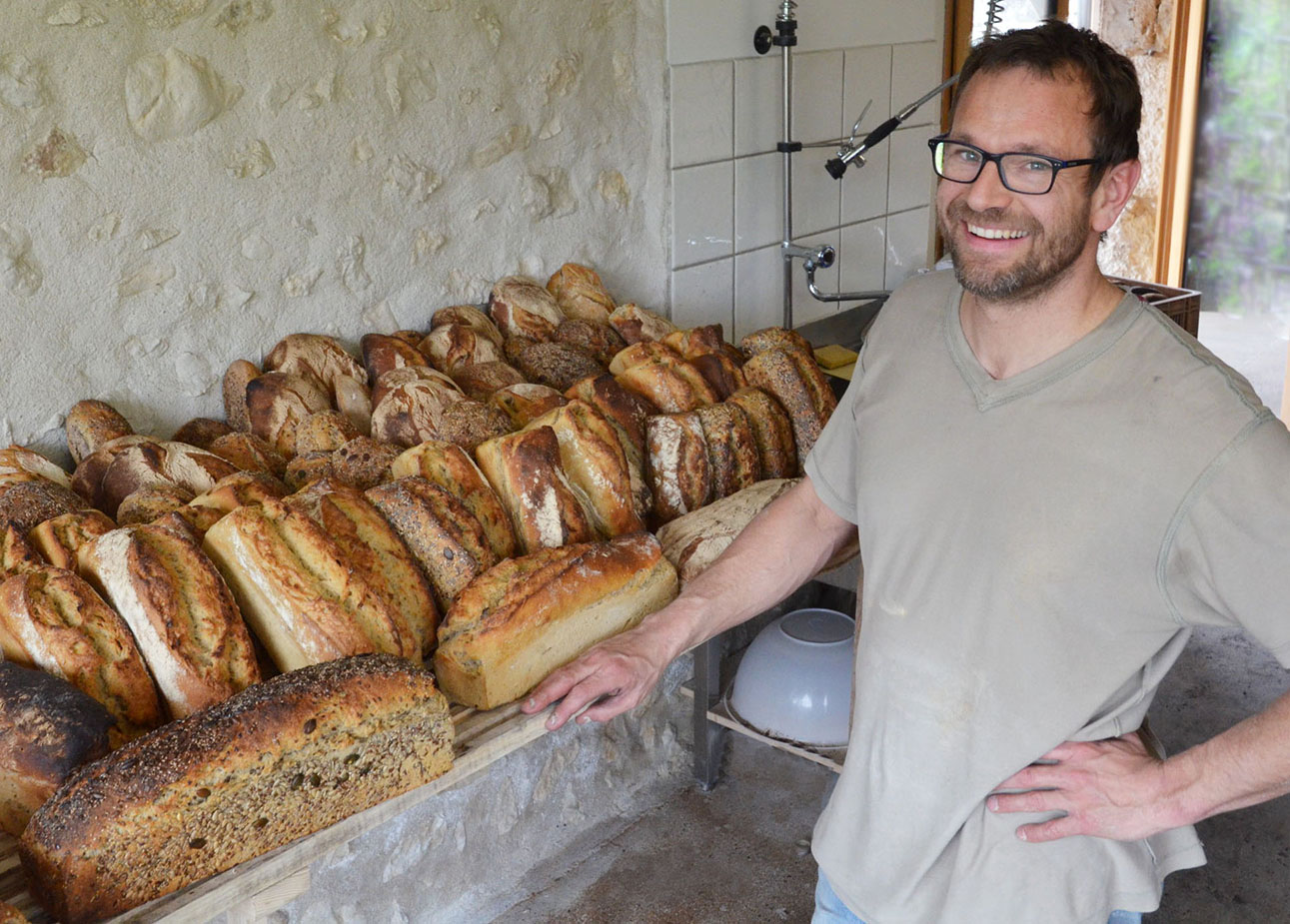 martin, derrière le pain - le pain de martin - St André en Royans