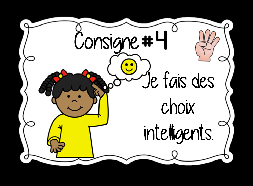 Les 5 consignes - Site de laclassedemadamemf