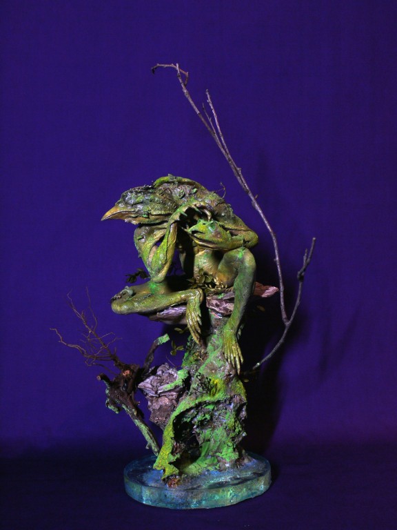 Kappa - Prototype figure sculptor "JUNNOSUKE ABE" - The original statue ...