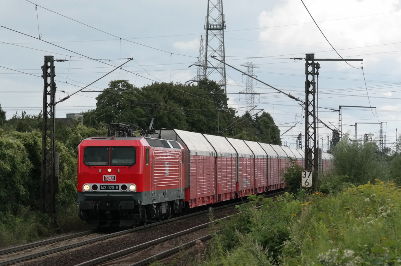 BR 143 (Private EVU) - bahnbilder-frankfurts Webseite!