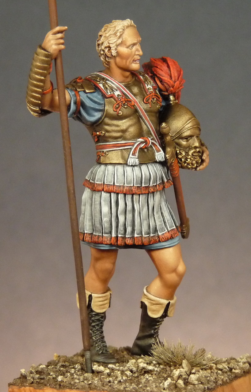 Cavalier lourd Séleucide - peinture de figurines - le site de jfp