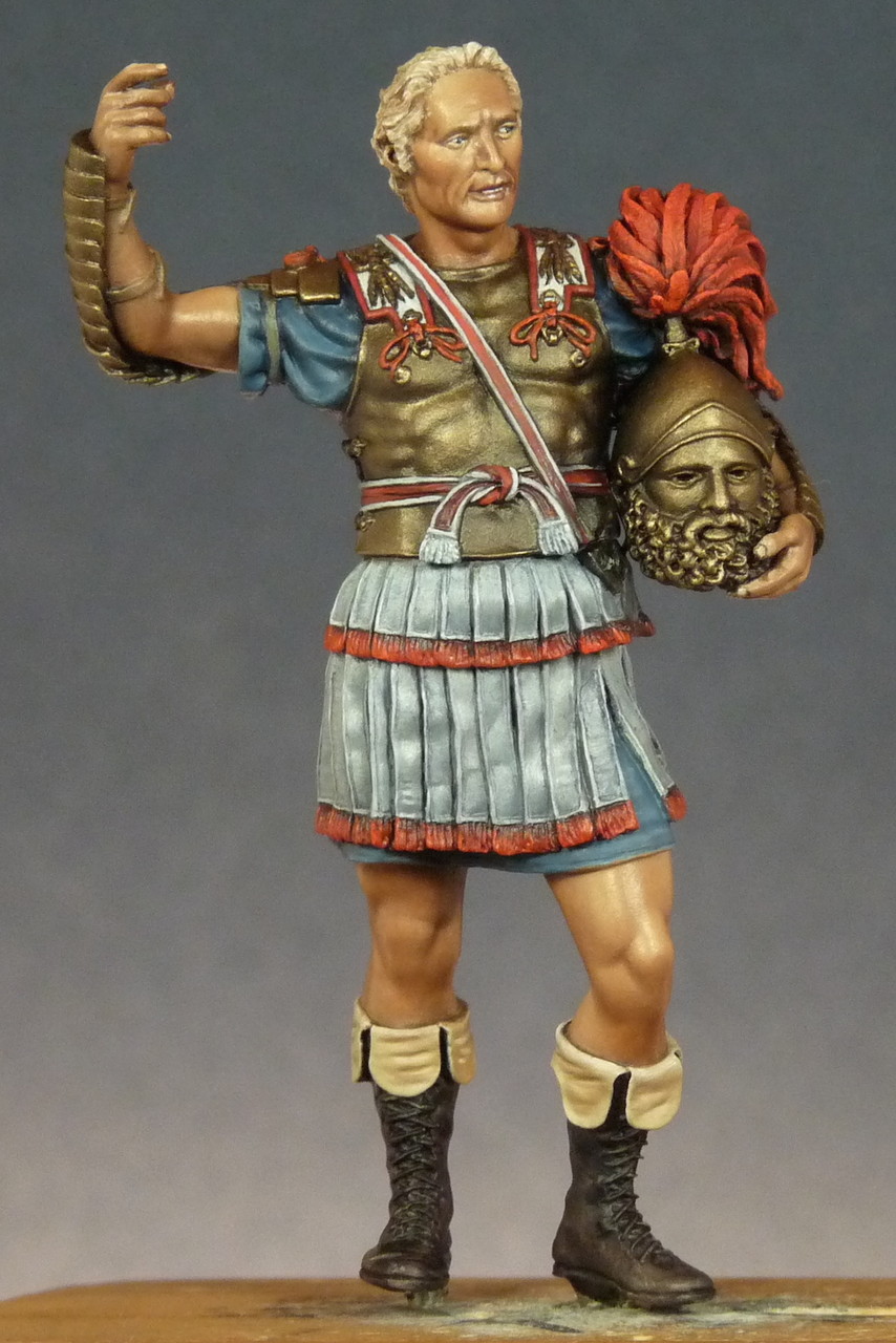 Cavalier lourd Séleucide - peinture de figurines - le site de jfp