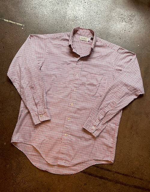 選ばれし『モノ』、その③...”USED 80'S L.L BEAN B/D SHIRT（ TATTERSALL CHECK ...
