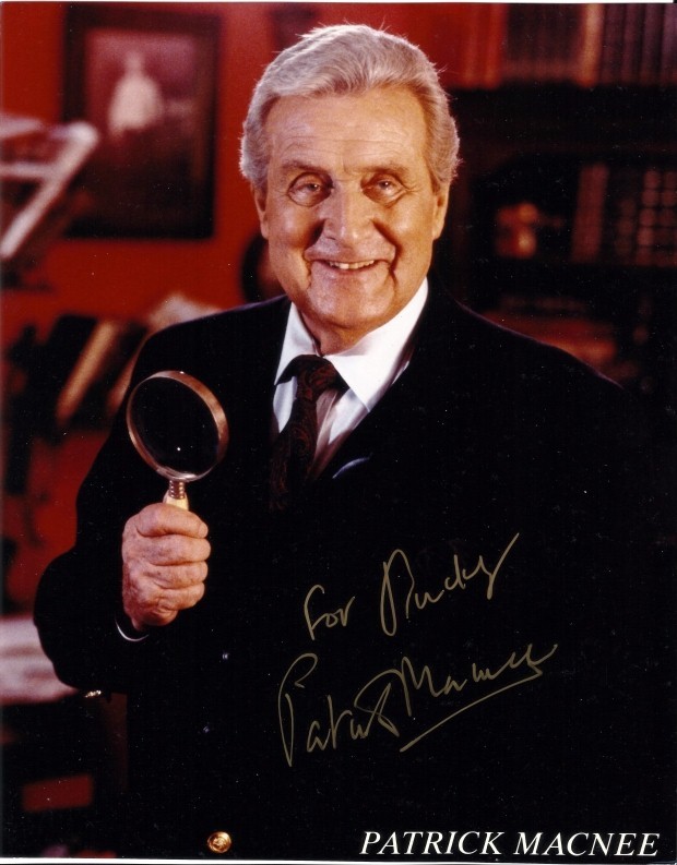 Patrick Macnee - duckys-autograph-worlds Webseite!