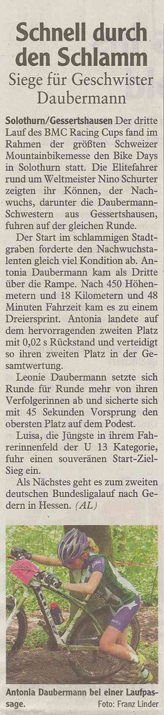 Saison 2013 - antonia daubermann