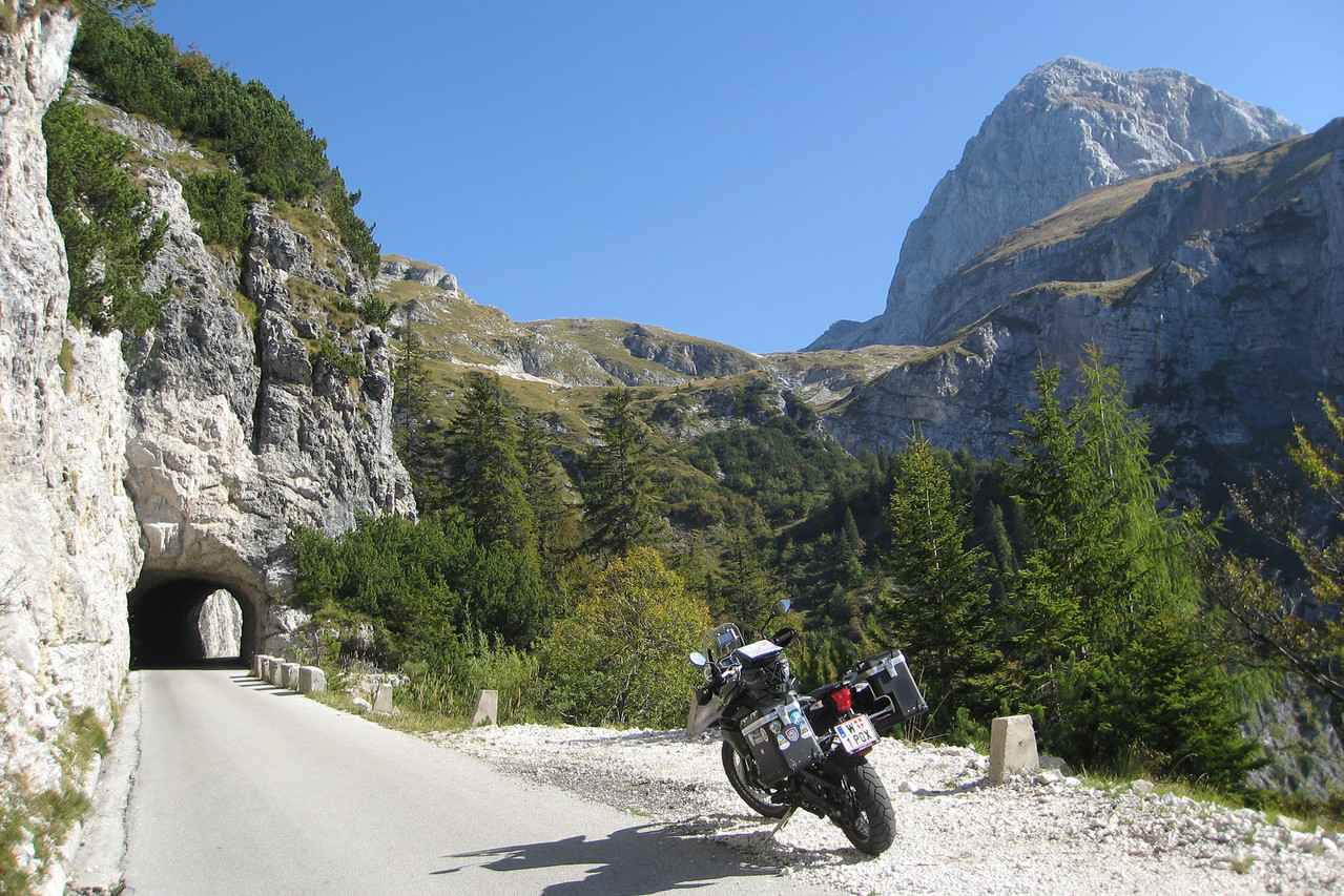 Slowenien Mit Dem Motorrad