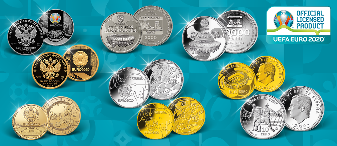 international commemorative coins UEFA EURO™ - MDM International Wholesale