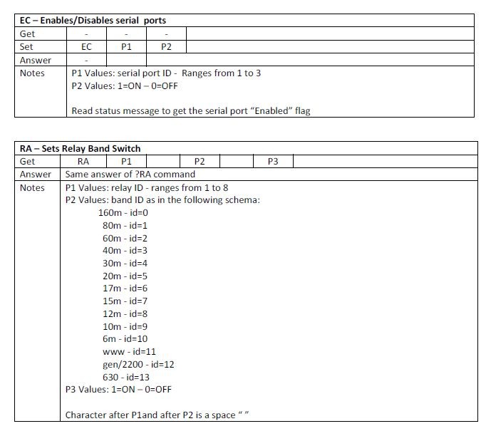 Arduino Firmware - IW7DMH - Ham Radio Station