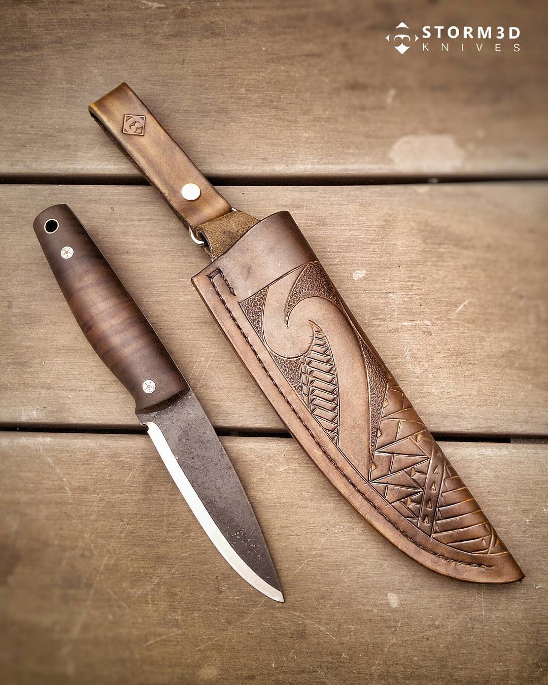 Knife models - Storm3dknives, handmade knives by Dutch knifemaker Mark ...