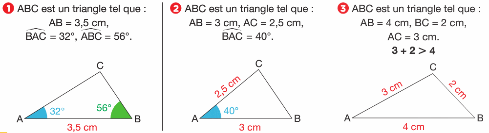Chapitre 6 : Triangles - MathemaX