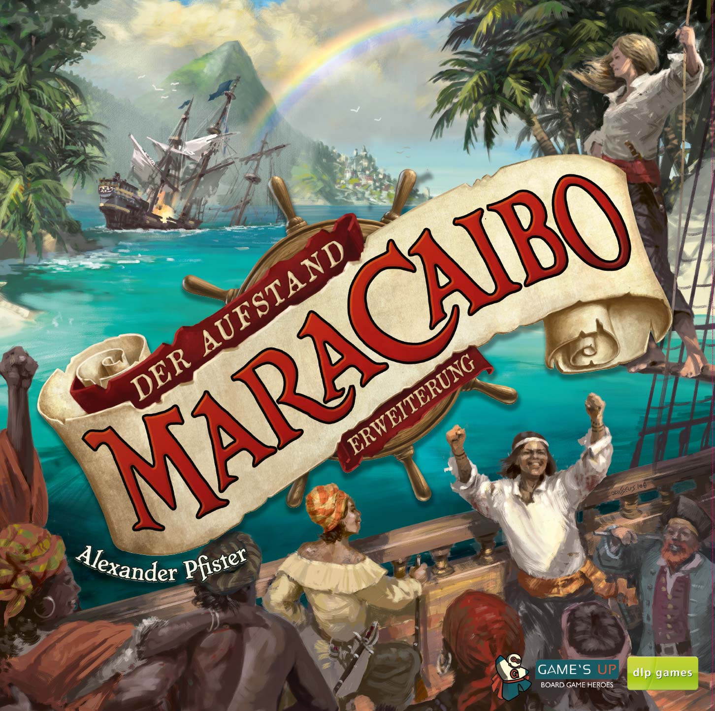 MARACAIBO – DER AUFSTAND - Game`s UP Board Game Heroes - Brettspiele